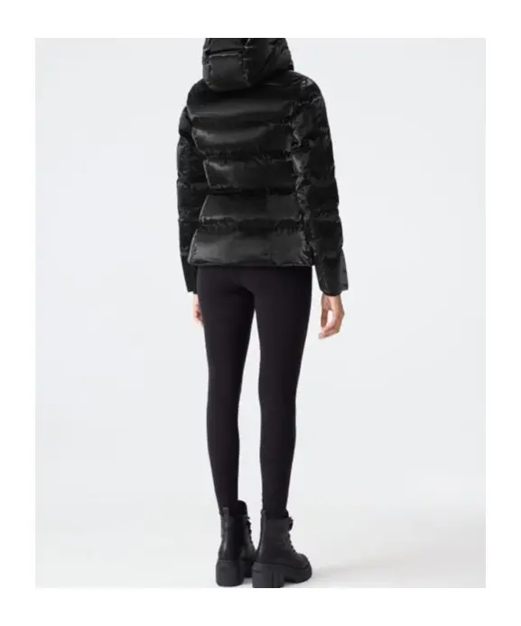 Mackage Long Sleeved Quilted Hooded Jacket