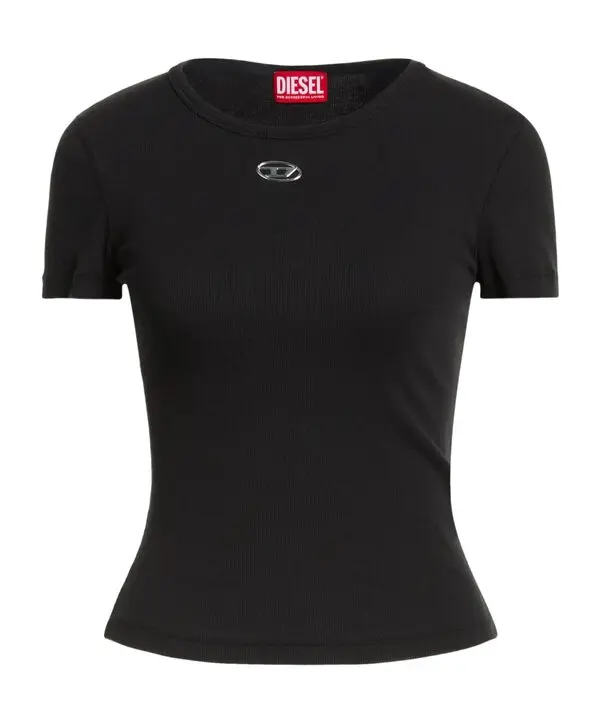 DIESEL® Solid Color Short-sleeve T-shirt