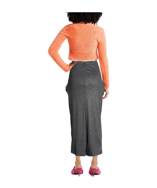 Isabel Marant Étoile Asymmetrical Jersey Knit Maxi Skirt