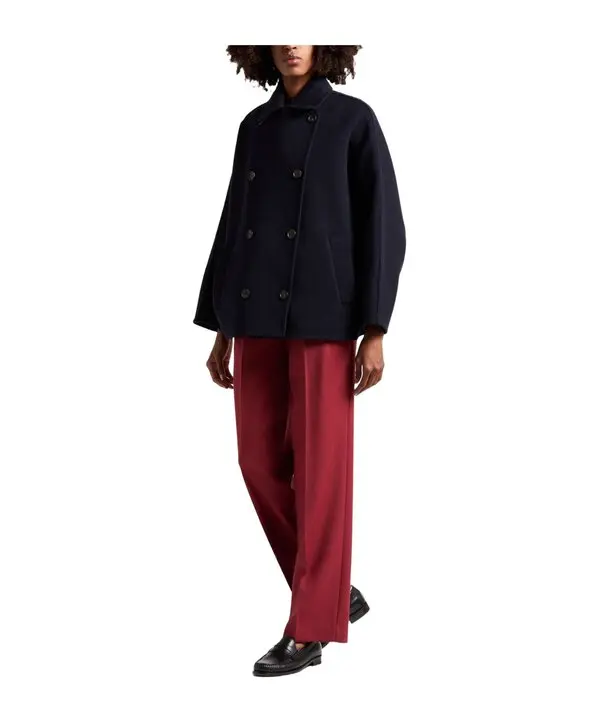 Brunello Cucinelli Double Breasted Pea Coat