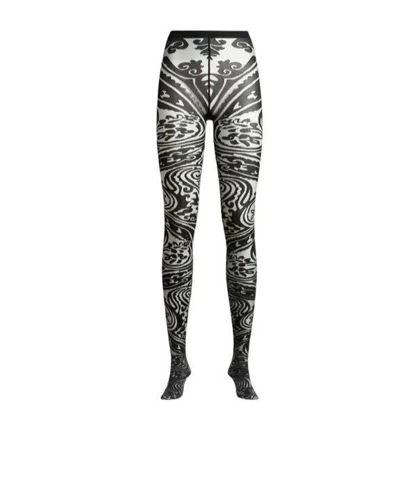 Etro Paisley Tattoo Tights