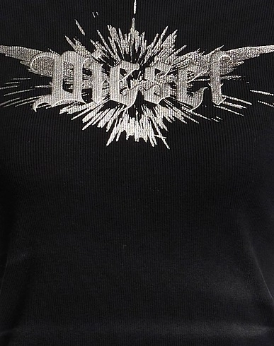 DIESEL® Printed Solid-color T-shirt