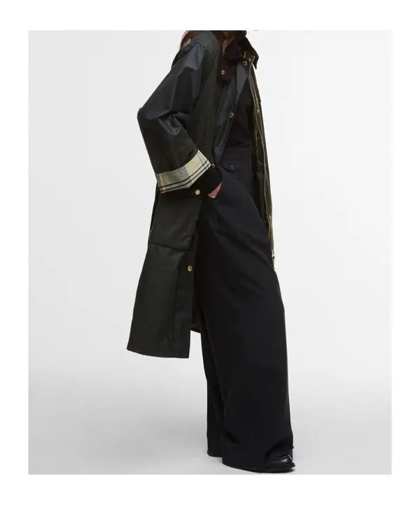 Barbour Milda Waxed Trench Coat