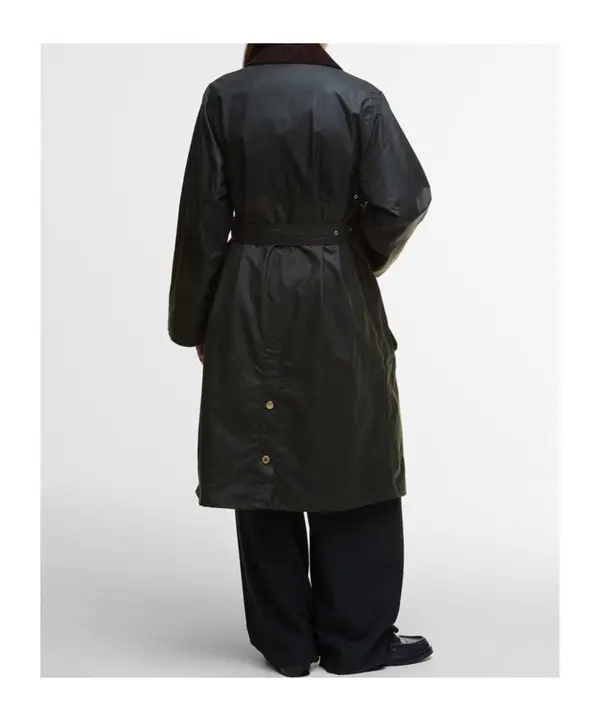 Barbour Milda Waxed Trench Coat