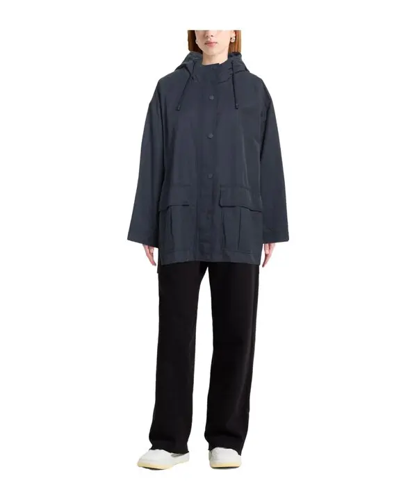 Max Mara Solid-colored Hooded Jacket