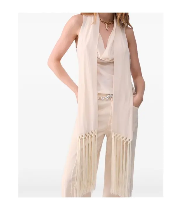 Liu Jo Sleeveless Top With Scarf Detail