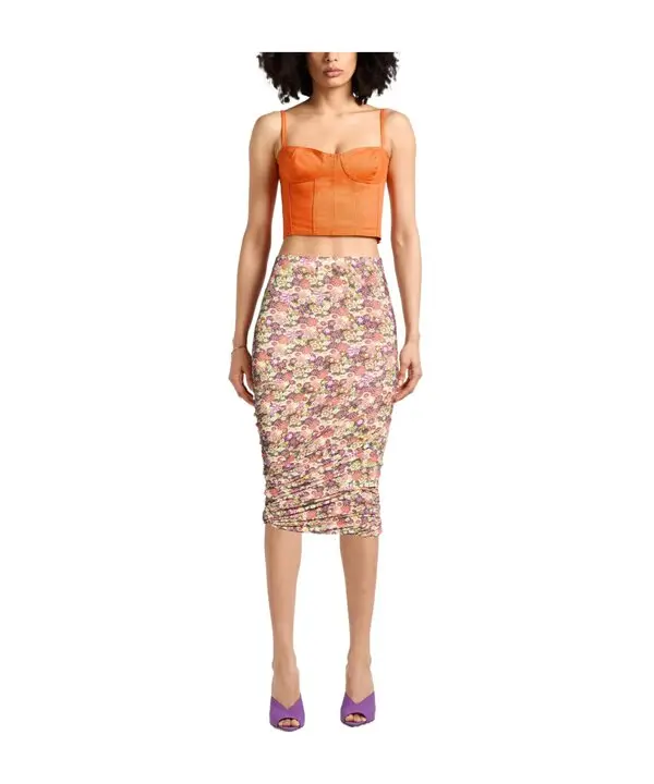Isabel Marant Étoile Floral Printed Asymmetrical Skirt