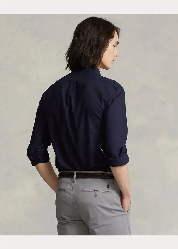 Polo Ralph Lauren Logo Embroidered Long-sleeved Shirt
