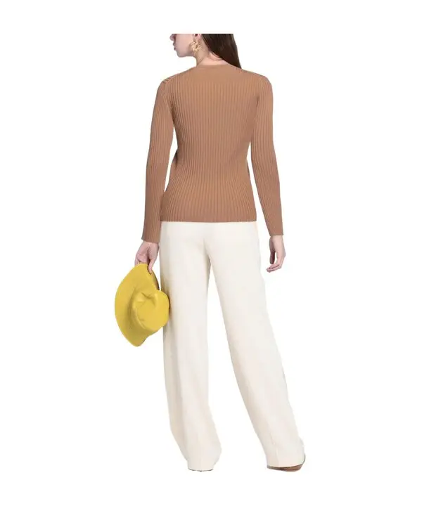 Chloé Ribbed Crewneck Long Sleeve Jumper