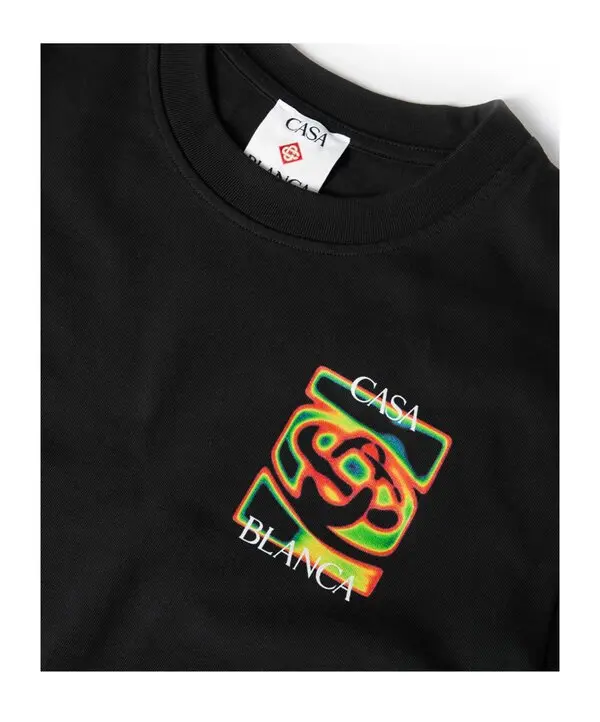 A BATHING APE Crew Neck Printed T-shirt