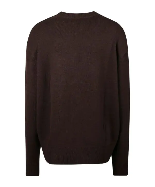 THE FRANKIE SHOP Long-sleeved Sweater With Shoulder Pads