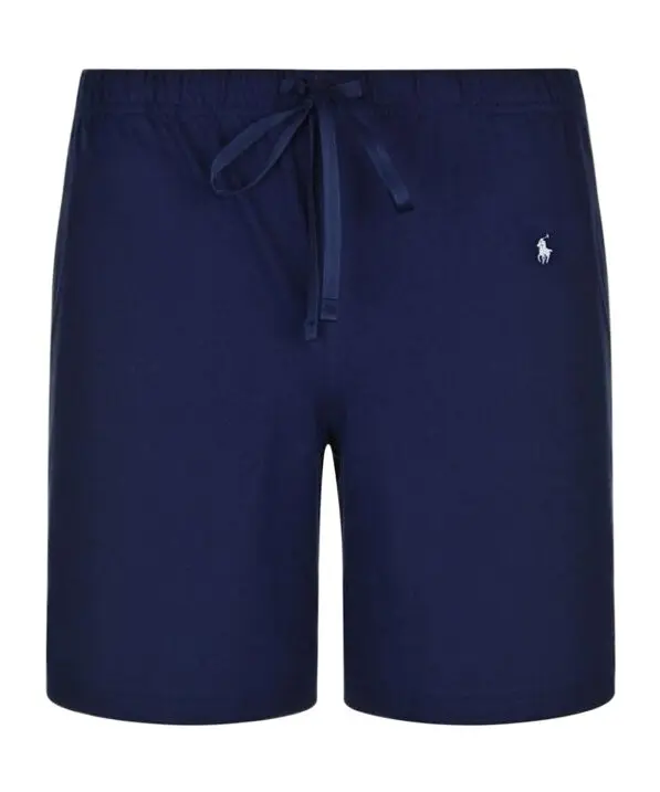 Polo Ralph Lauren Logo Embroidered Drawstring Shorts - Black