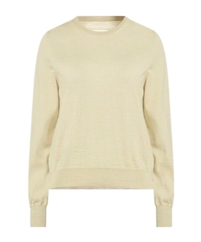 MAISON MARGIELA Wool Knitted Sweater - Green