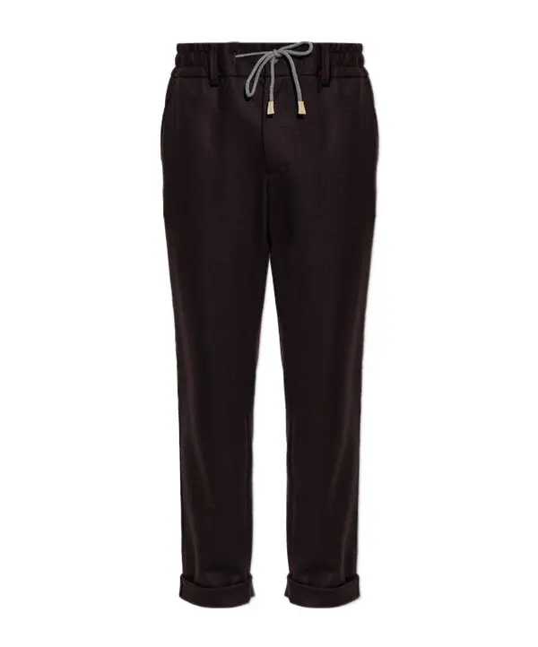Eleventy Drawstring Casual Pants