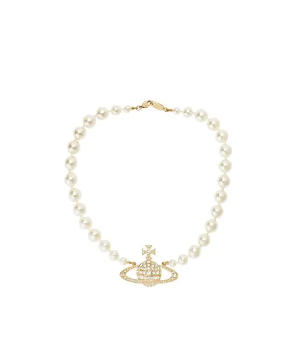 VIVIENNE WESTWOOD Orb Pearl Necklace