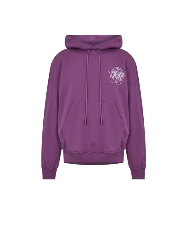 Off-White Long-sleeved Hooded Hoodie