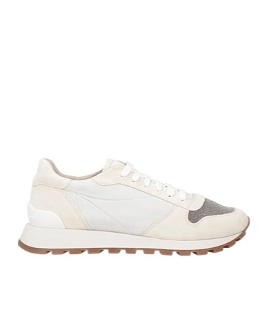 Brunello Cucinelli Two-color Low-top Sports Shoes
