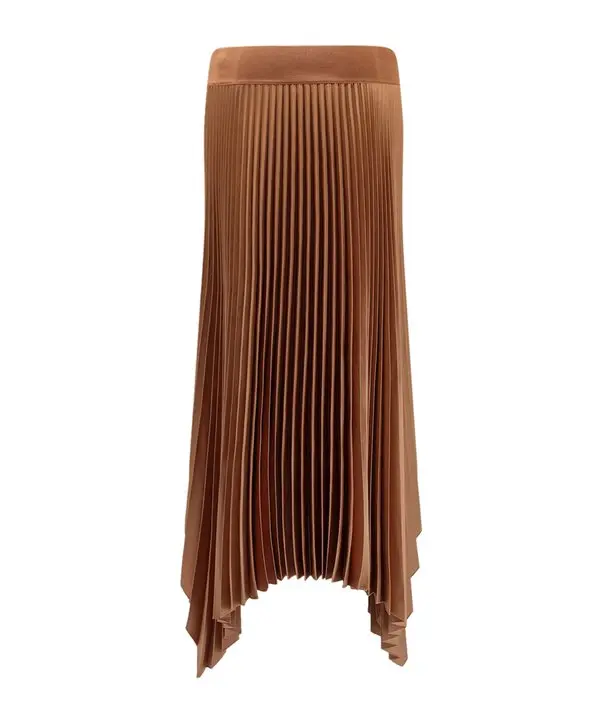 JOSEPH Pleated Asymmetric Skirt - 0605