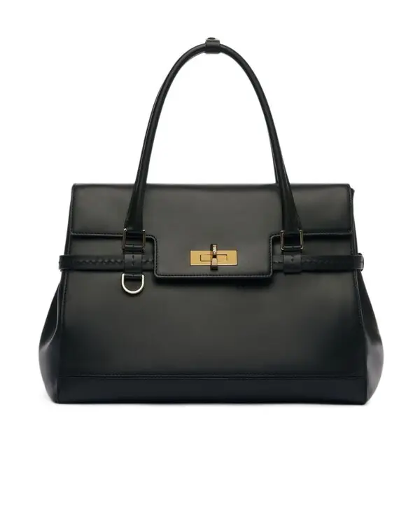 Max Mara Natural Leather Handbag