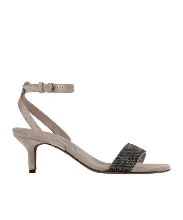 Brunello Cucinelli Solid Color Sandals