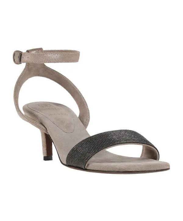 Brunello Cucinelli Solid Color Sandals