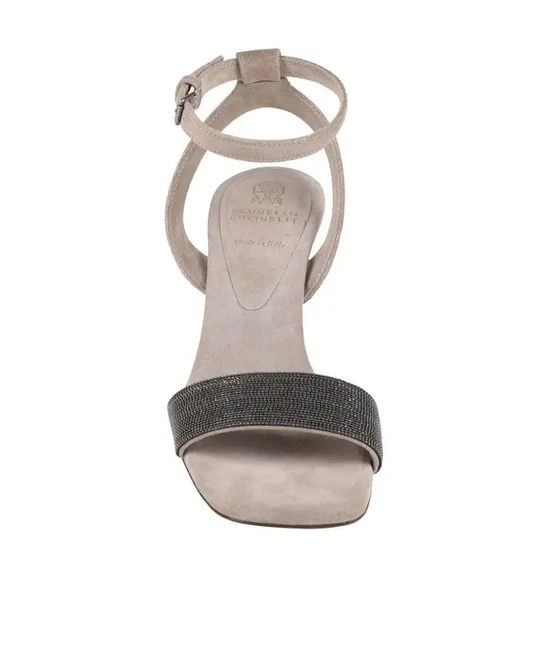 Brunello Cucinelli Solid Color Sandals