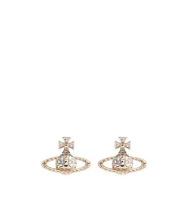 VIVIENNE WESTWOOD Logo Earrings - Yellow