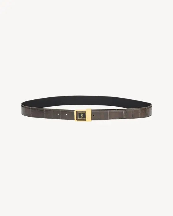 Saint Laurent Logo Belt
