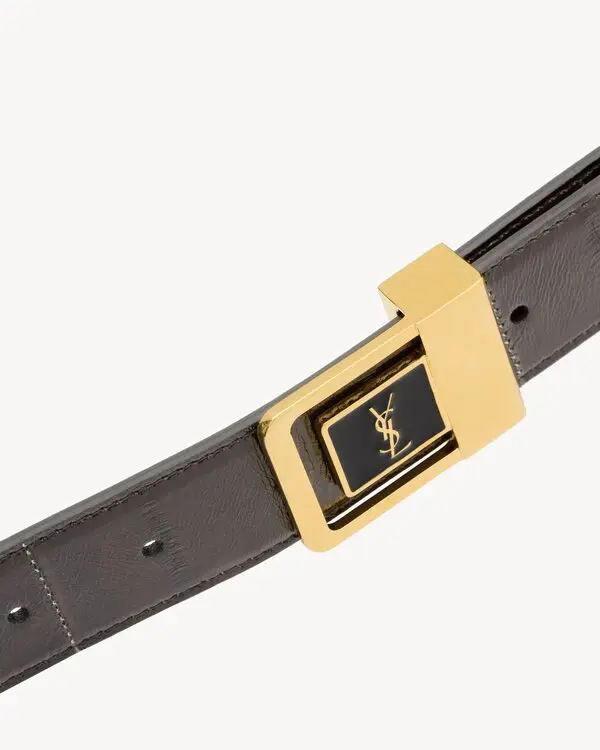 Saint Laurent Logo Belt
