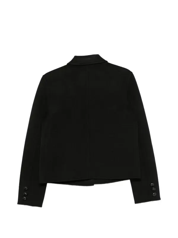 SEMICOUTURE Logo Casual Jacket - Black
