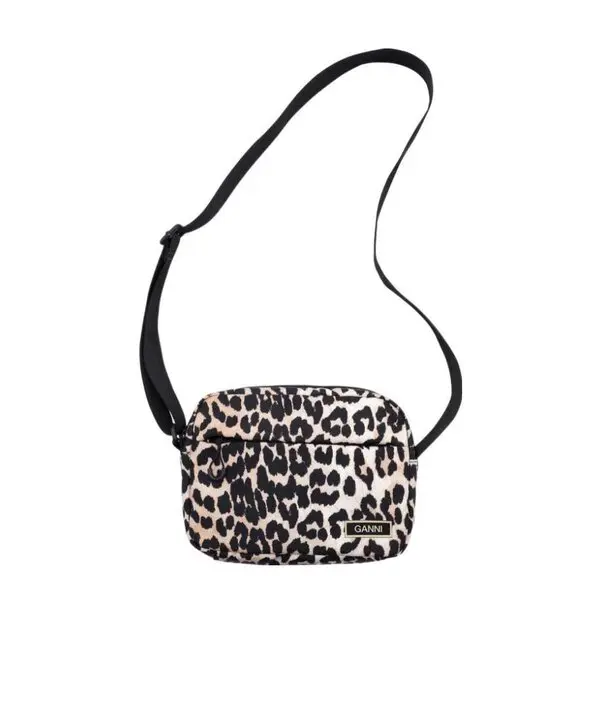 GANNI Logo Shoulder Bag