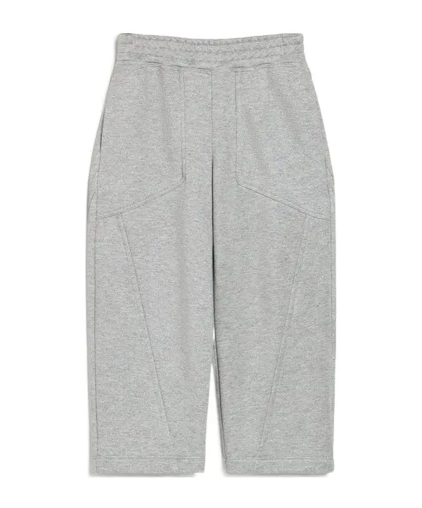 Brunello Cucinelli Sparkling Cotton French Terry Track Trousers