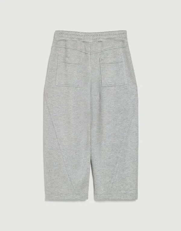 Brunello Cucinelli Sparkling Cotton French Terry Track Trousers