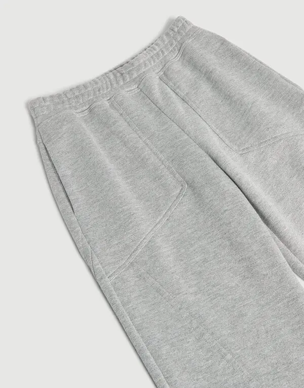 Brunello Cucinelli Sparkling Cotton French Terry Track Trousers