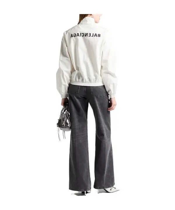 Balenciaga Solid-colored Baseball Jacket