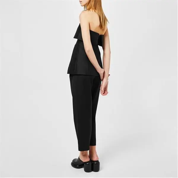TOTEME Deep-pleated Straight Leg Trousers