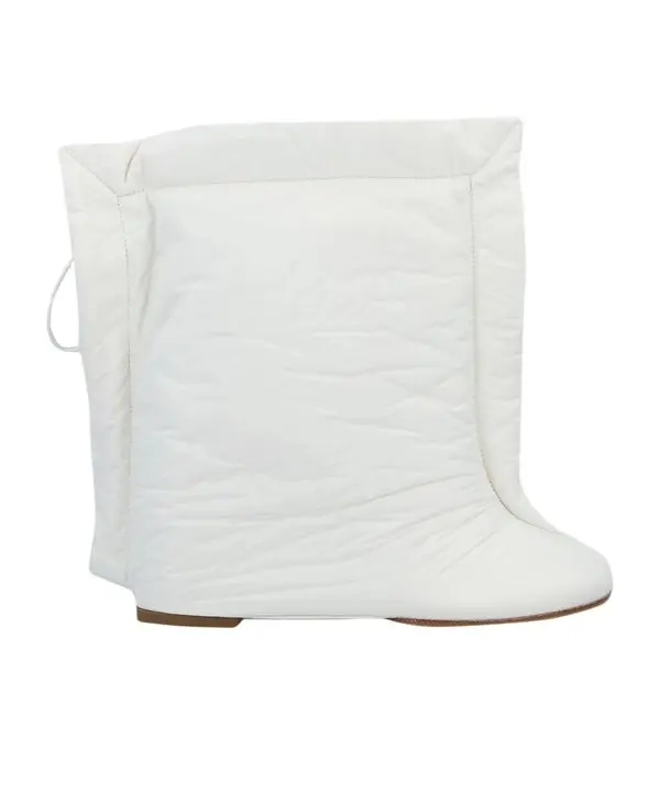 MAISON MARGIELA Quilted Leather Ankle Boots