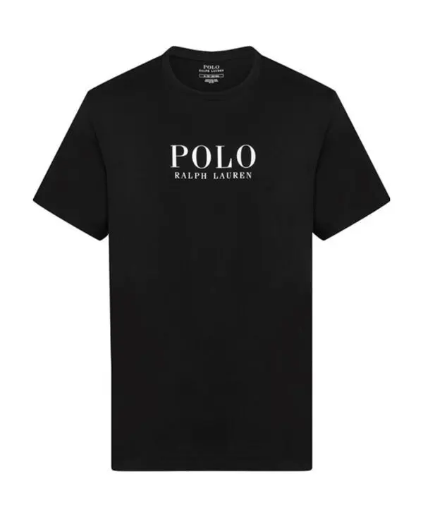 Polo Ralph Lauren Logo Short-sleeved T-shirt - Black