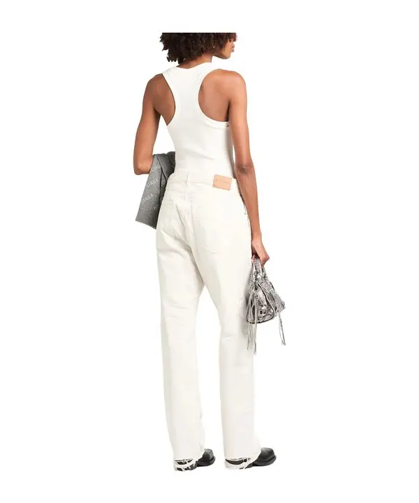 Balenciaga Straight Leg Denim Trousers