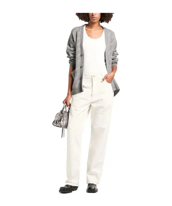 Balenciaga Straight Leg Denim Trousers