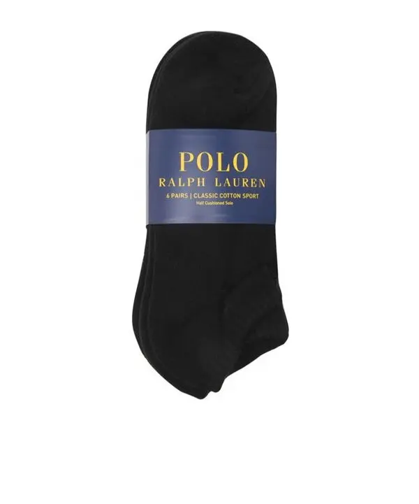 Polo Ralph Lauren Six-pack Of Logo Socks