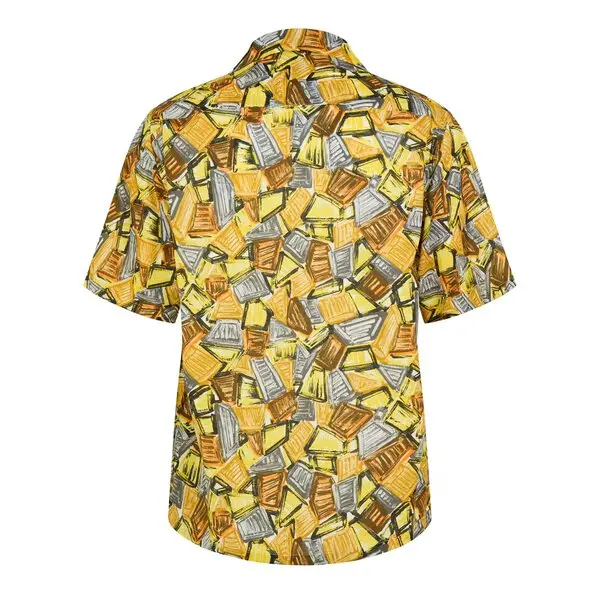 Prada Print Short Sleeve Shirt