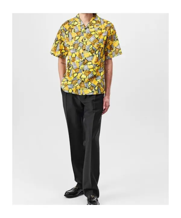 Prada Print Short Sleeve Shirt