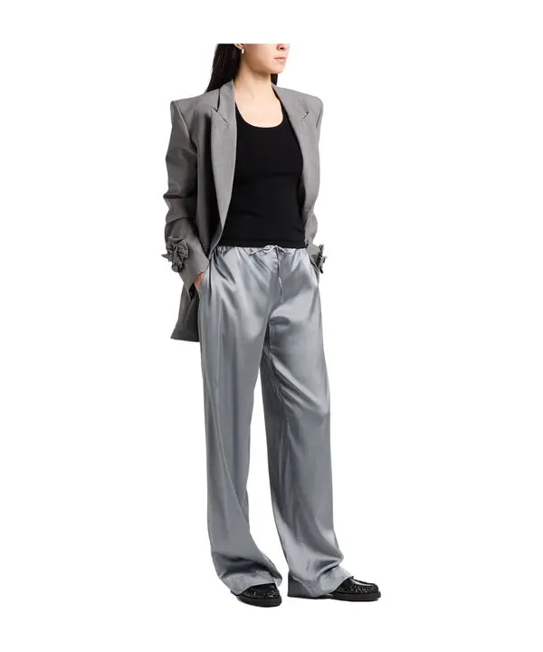 Jacquemus Solid-color Satin Trousers