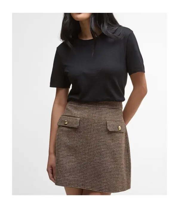 Barbour Sophia Mini Wool Skirt