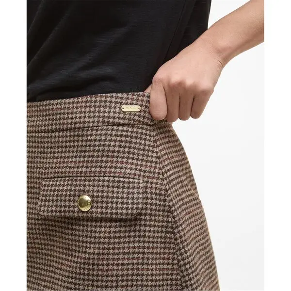 Barbour Sophia Mini Wool Skirt