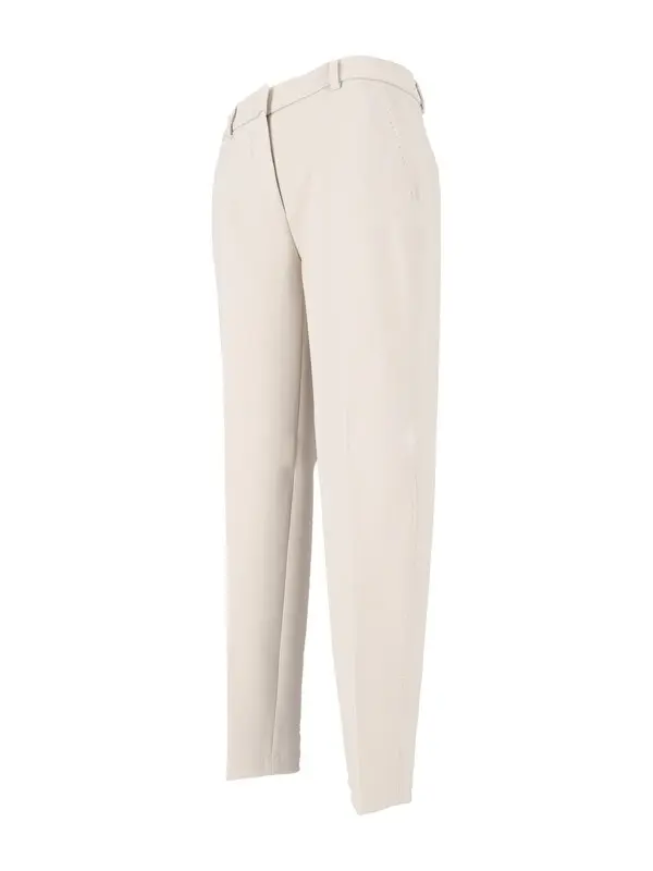 Peserico Pressed-crease Straight-leg Trousers