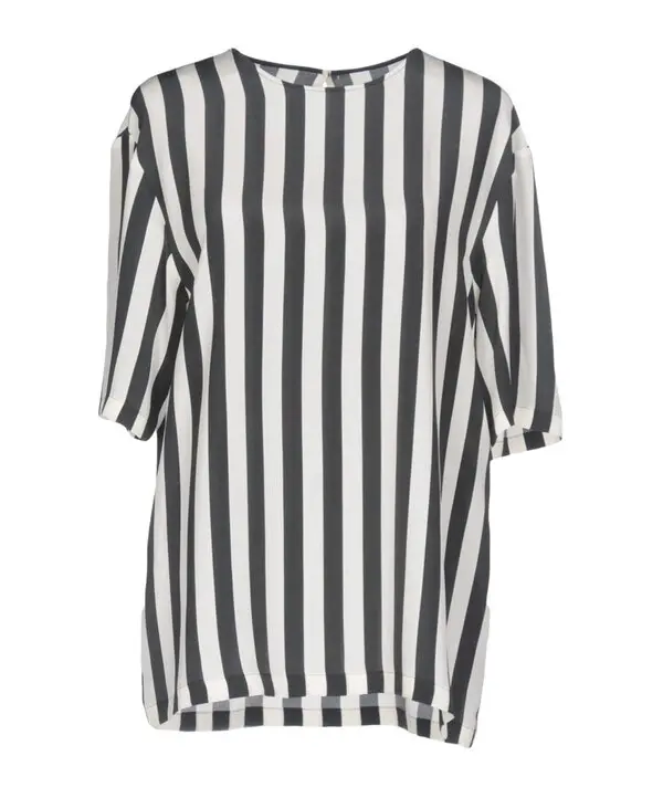 Dolce & Gabbana Striped Satin Top - No