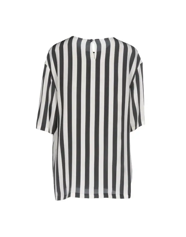Dolce & Gabbana Striped Satin Top - No