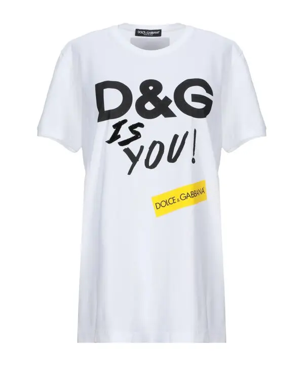 Dolce & Gabbana Printed T-shirts - White